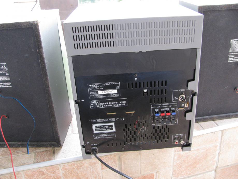 sharp cd-ba2000 glazbena linija