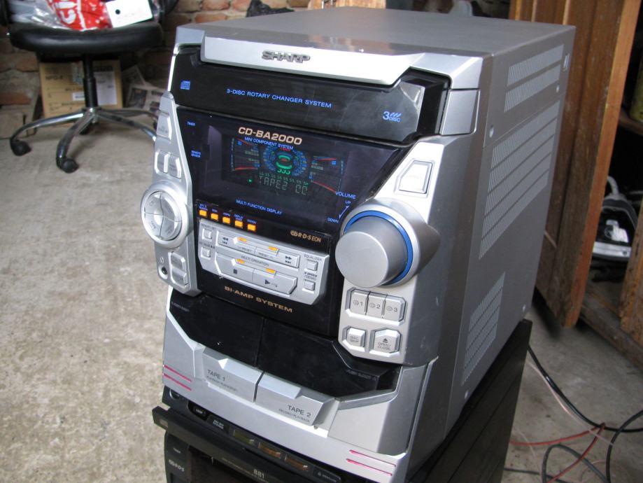 sharp cd-ba2000 glazbena linija