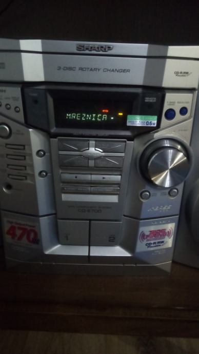 Sharp glazbena linija