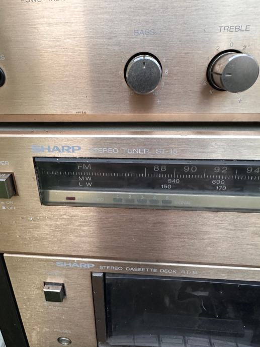 Sharp linija, Hi-Fi, SM-15, ST-15, RP-15, RT-15