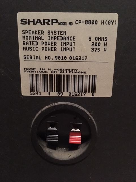 SHARP SC-8800 CDX ( GY )