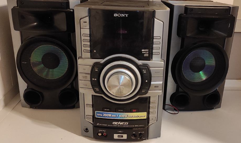 Sony glazbena linija MHC-GT444