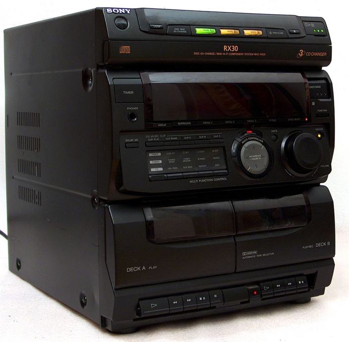 Hi-Fi SONY RX30 linija + 2 zvucnika + daljinski
