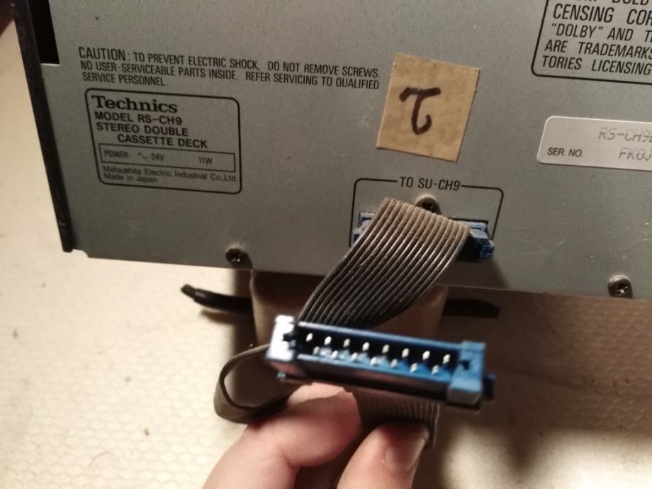 Technics RS-CH9 kazetofon