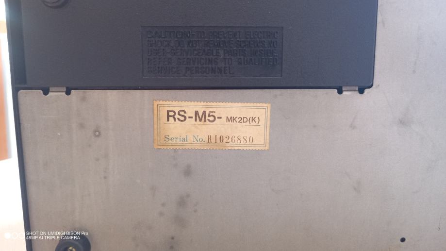Technics RS- M5 Stereo casette deck