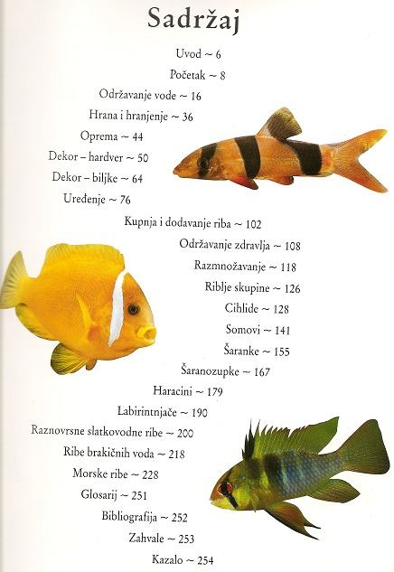 Akvarij i akvarijske ribe Knjiga