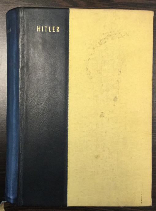 ALAN BULLOCK, HITLER - SLIKA TIRANSTVA, LJUBLJANA 1963.