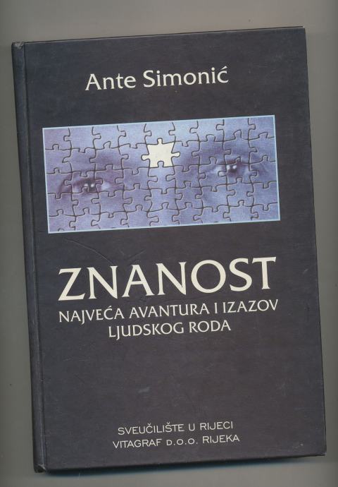 Ante Simonić Znanost najveća avantura i izazov ljudskog roda posveta a