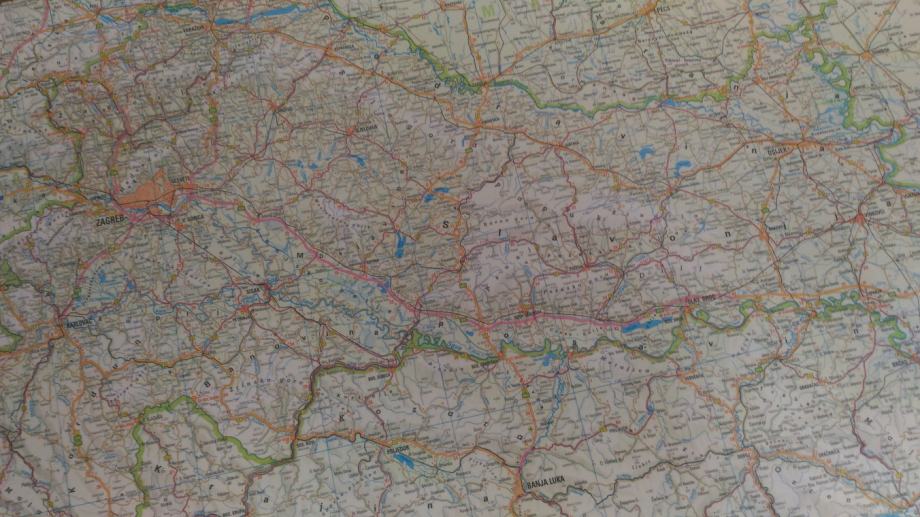 Auto karta Hrvatske