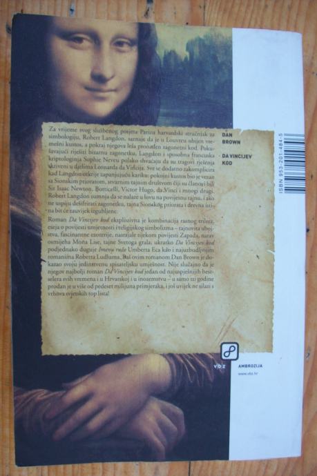 DA VINCIJEV KOD - Dan Brown