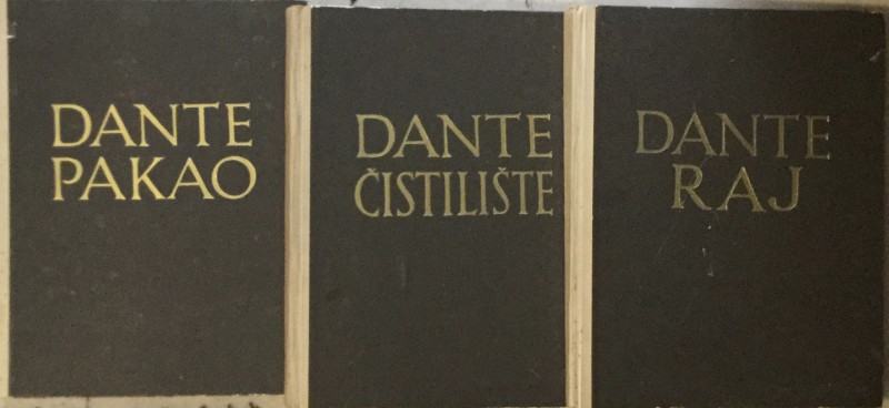 Dante Alighieri: Božanstvena komedija I-III, Pakao, Čistilište, Raj