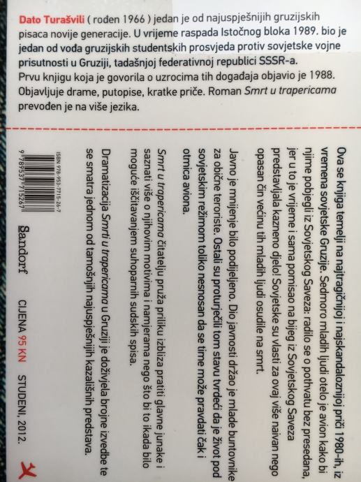 Dato Turašvili Smrt u trapericama