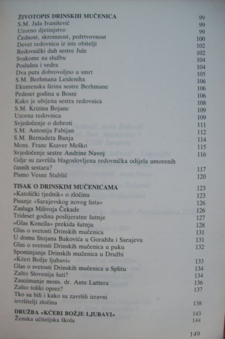 DRINSKE MUČENICE - Anto Baković