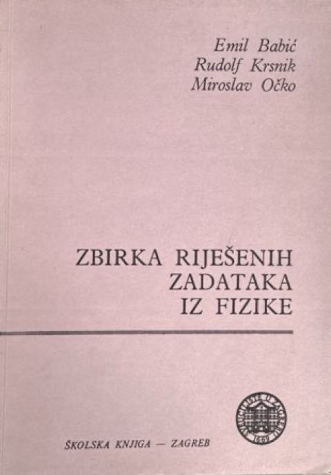 Emil Babić, Rudolf Krsnik, Miroslav Očko: Zbirka riješenih zadataka iz