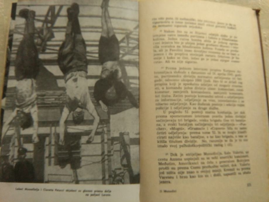 franco bandini POSLJEDNJIH 95 SATI BENITA MUSSOLINIJA, zagreb 1965