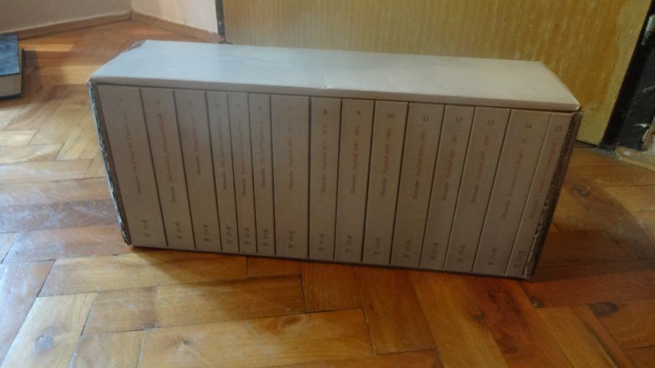 Friedrich Nietzsche - Samtliche werke 1-15 komplet