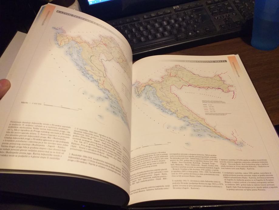 GEOGRAFSKI ATLAS HRVATSKE JUTARNJI LIST 2005.