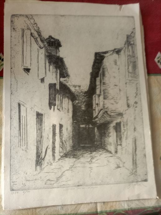 Grafike Božidara Jakca, grafike/serigrafije