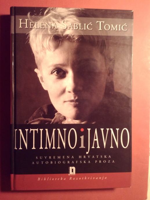 Helena Sablić Tomić, Intimno i javno