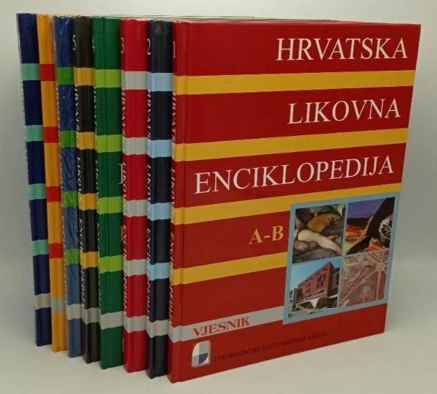 Hrvatska likovna enciklopedija 1-8