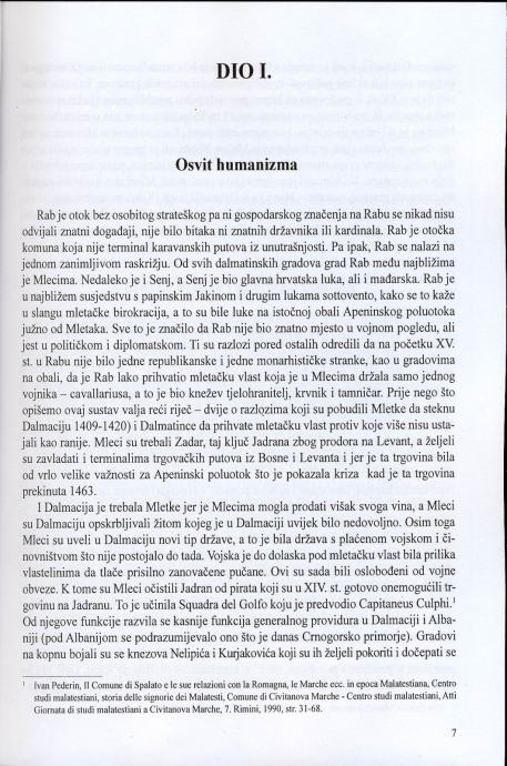 Ivan Pederin - Svakidašnjica u Rabu od mistike do renesanse i baroka