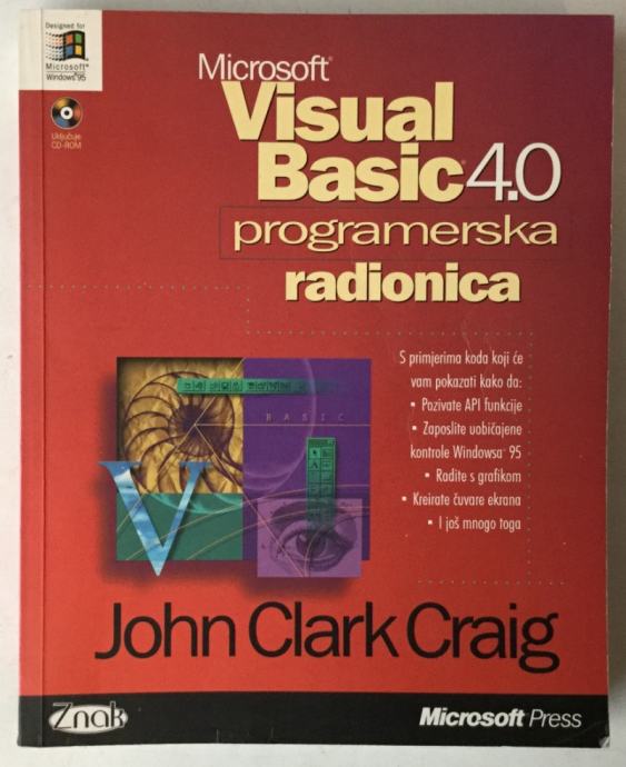 John Clark Craig: Microsoft Visual Basic 4.0 programerska radfionica