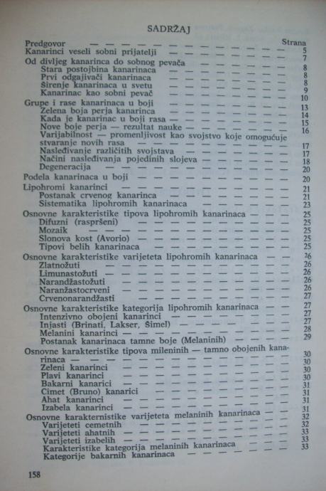 KANARINCI, ŠUMSKE PEVAĆICE I PAPAGAJI - Inž. Bora Vasić