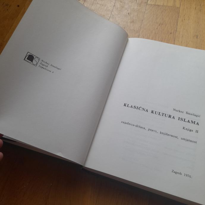 Klasična kultura Islama II - Nerkez Smailagić