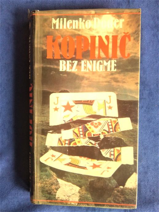 milenko doder KOPINIČ BEZ ENIGME, CIP, ZG 1986