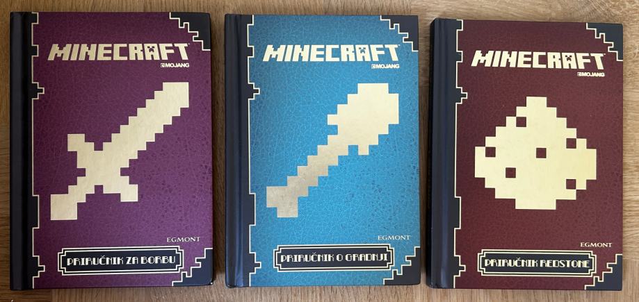 Minecraft knjige (7 knjiga)