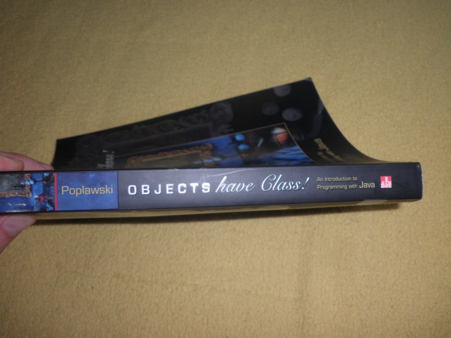 OBJECTS HAVE CLASS! - AN INTRODUCTION TO PROGRAMMING WITH JAVA