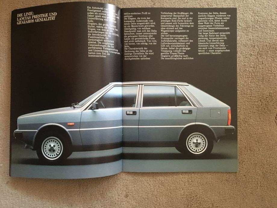 ORIGINALNI PROSPEKT LANCIA DELTA