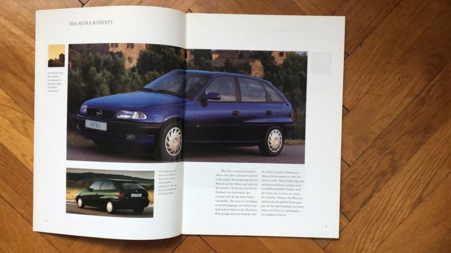 ORIGINALNI PROSPEKT OPEL ASTRA