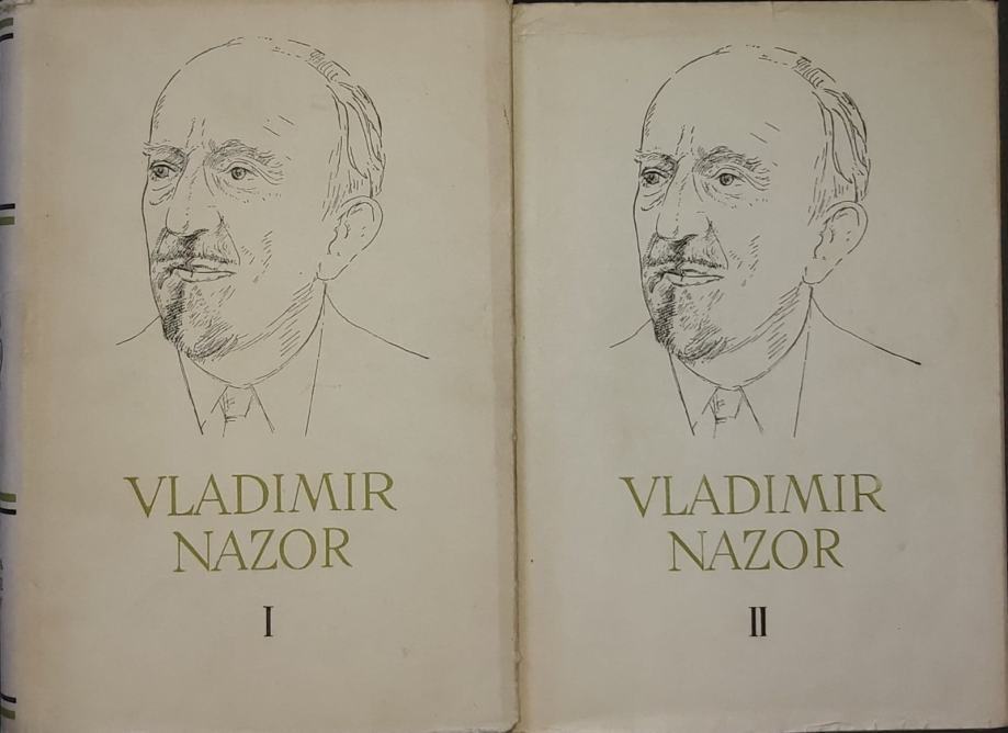 PET STOLJEĆA HRVATSKE KNJIŽEVNOSTI - VLADIMIR NAZOR 1-2 KOMPLET