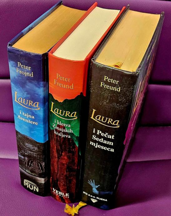 Peter Freund: Laura i tajna Aventerre,Laura i kletva Zmajskih Kraljeva