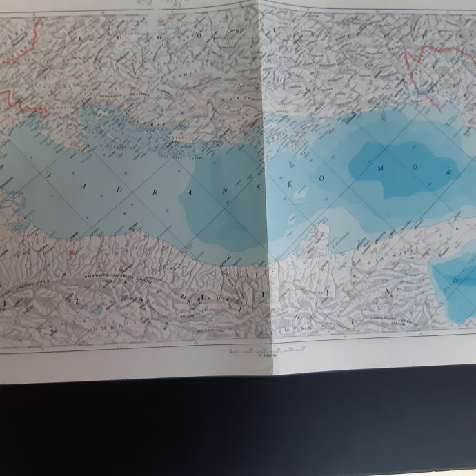POMORSKE KARTE HRVATSKOG JADRANA - Karte za nautičare