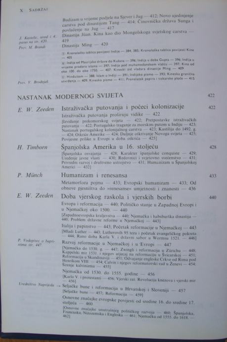POVIJEST SVIJETA - OD POČETAKA DO DANAS - grupa autora