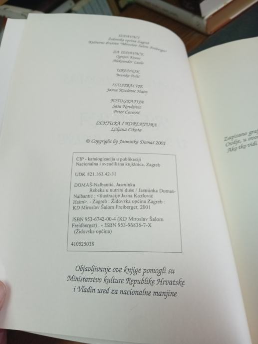 rebeka u nutrini duše domaš