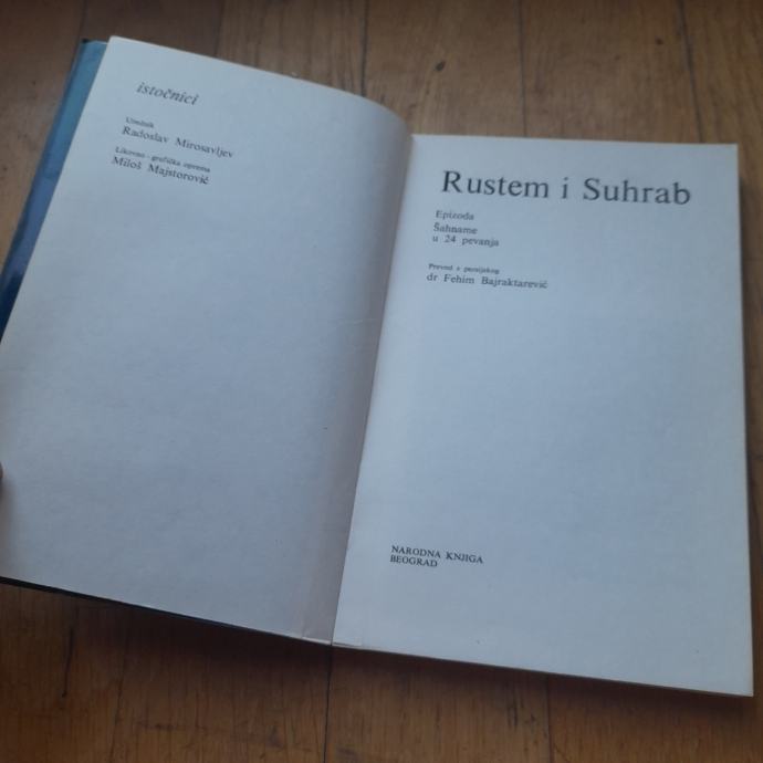 Rustem i Suhrab - Firdusi