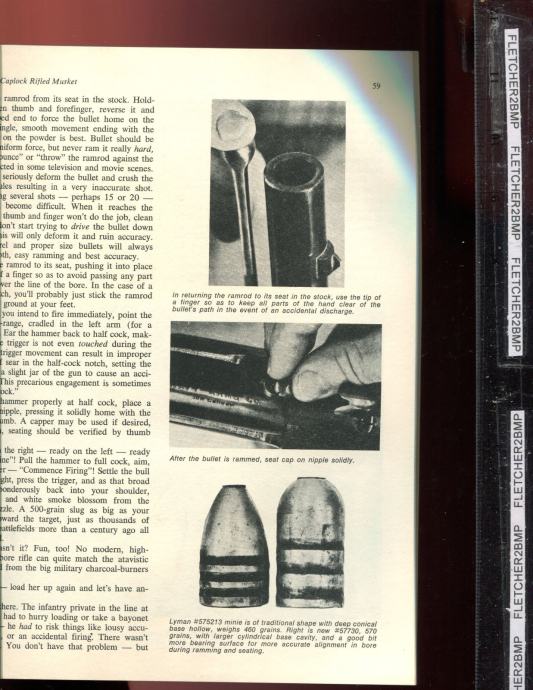 SHOOTERS BIBLE-BLACK POWDER GUIDE-Mayor George Nonte-1969-USA