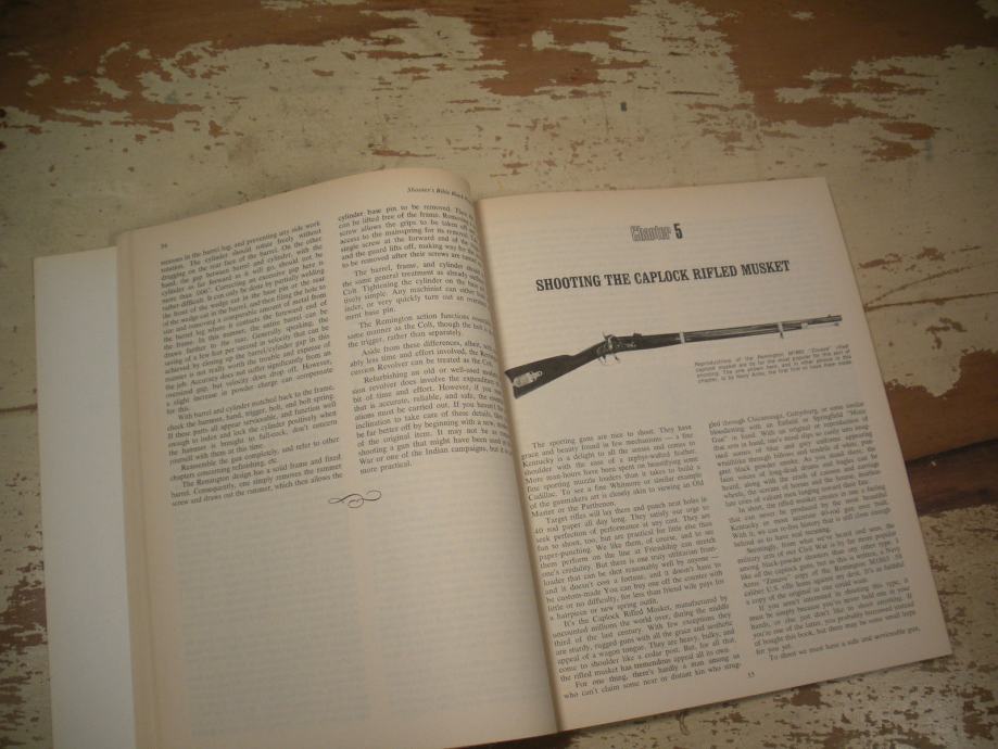 SHOOTERS BIBLE-BLACK POWDER GUIDE-Mayor George Nonte-1969-USA