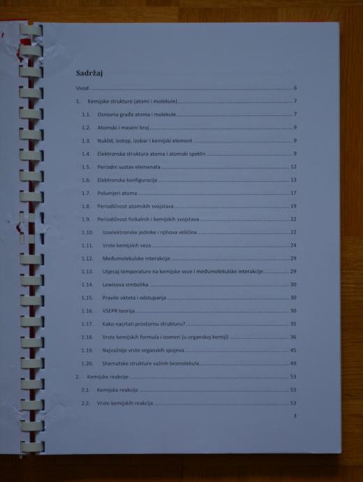Skripta za maturu - Kemija
