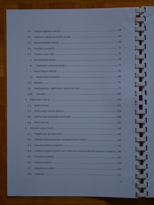 Skripta za maturu - Kemija
