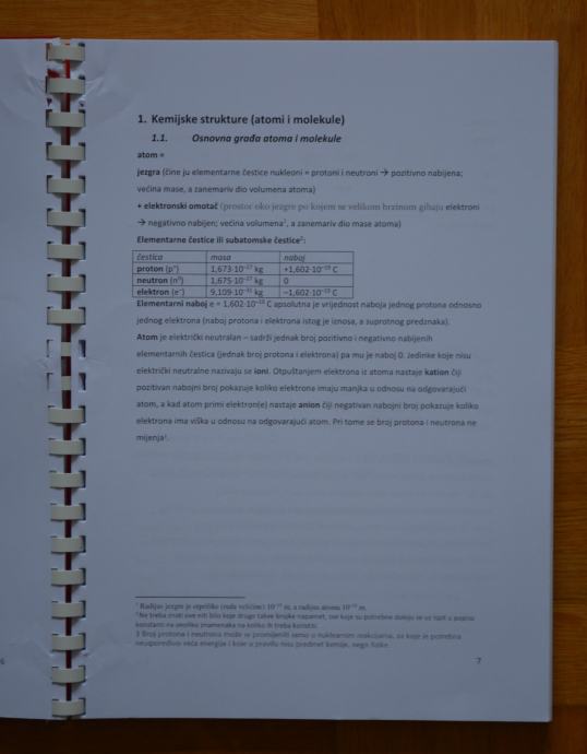 Skripta za maturu - Kemija