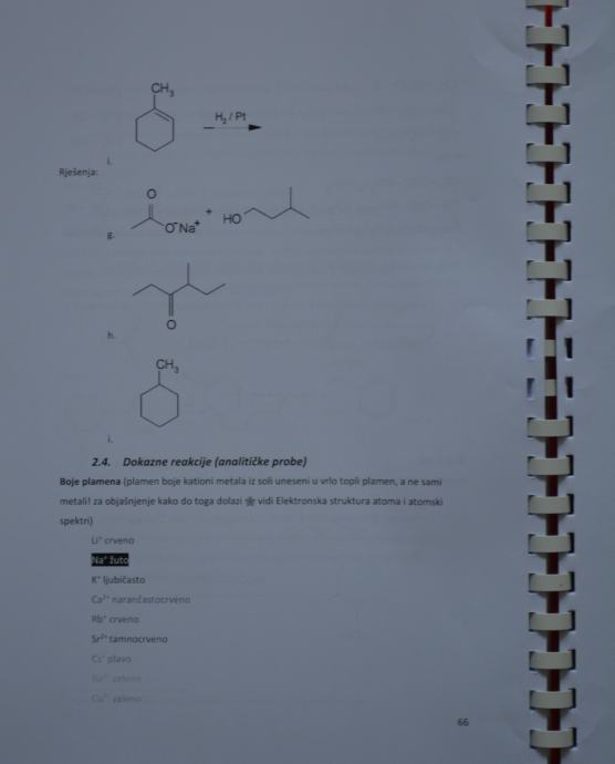Skripta za maturu - Kemija
