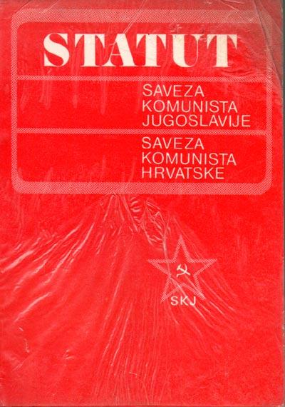 Statut Saveza komunista Jugoslavije | Statut Saveza komunista Hrvatske
