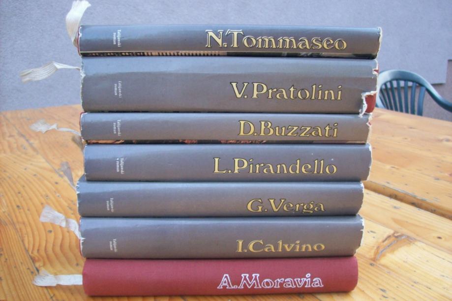 TALIJANSKI ROMAN - lot 5 knjiga