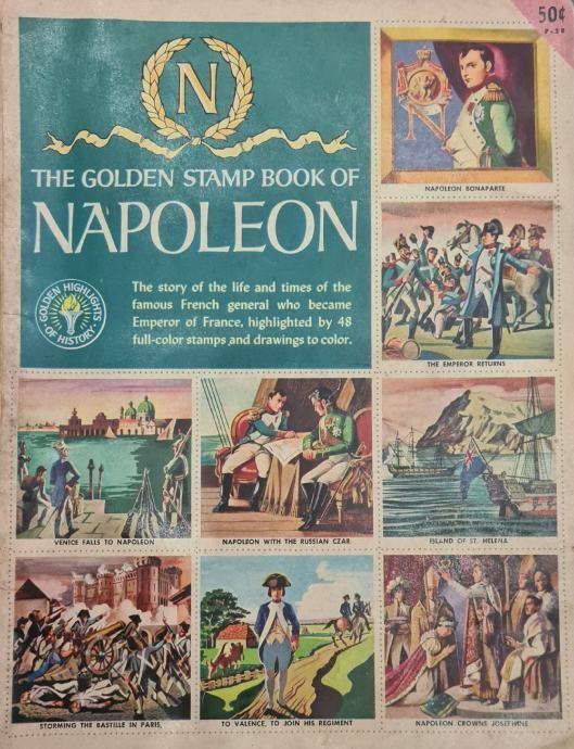 The Golden Stamp Book of Napoleon (Golden Highlights of History)