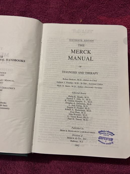 The Merck Manual 16th Edition - Mark H. Beers