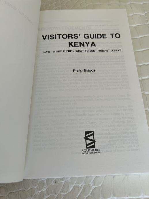 Visitors Guide to Kenya and East Africa Philip Briggs